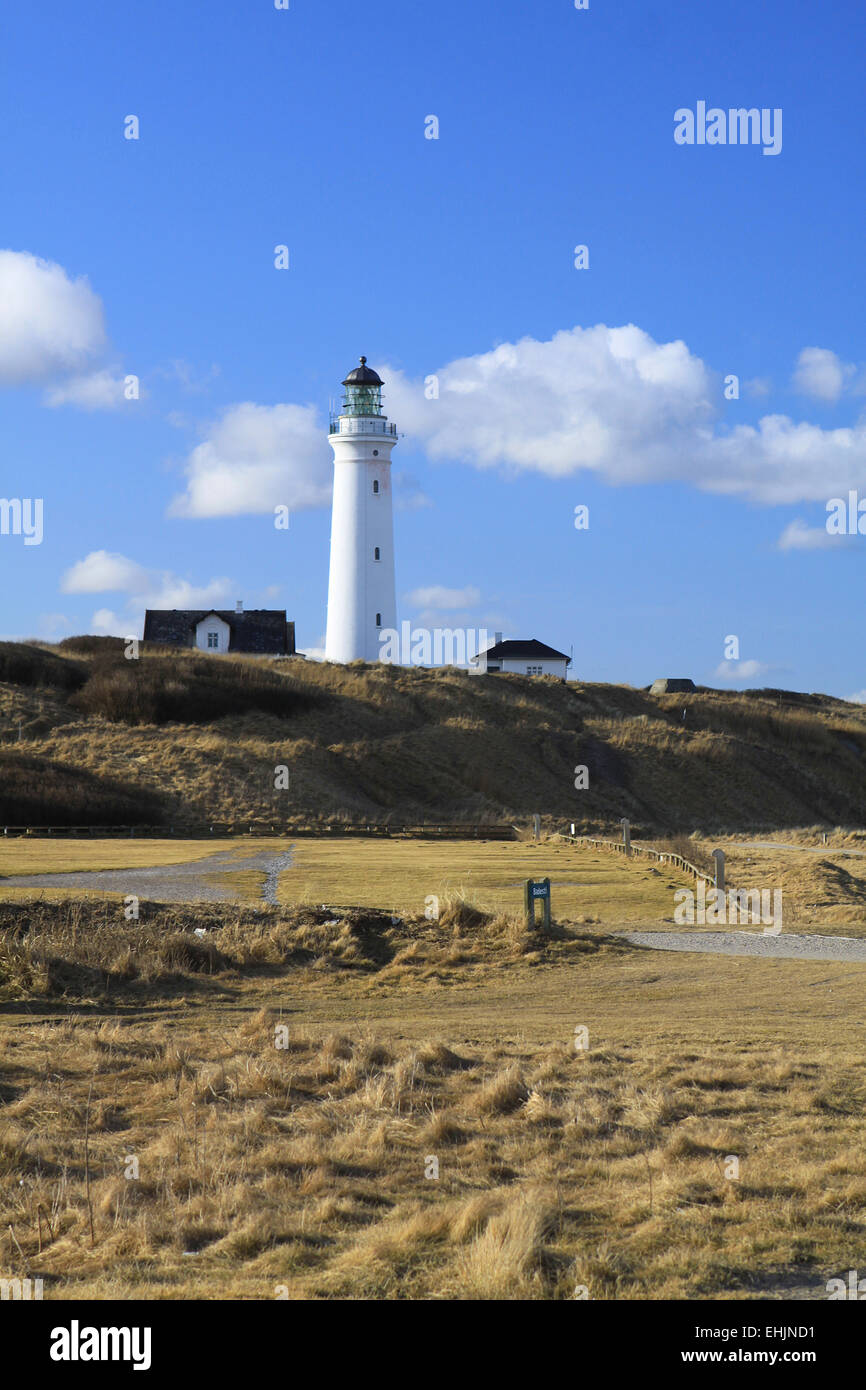 lighthouse in Denmark Stock Photo - Alamy