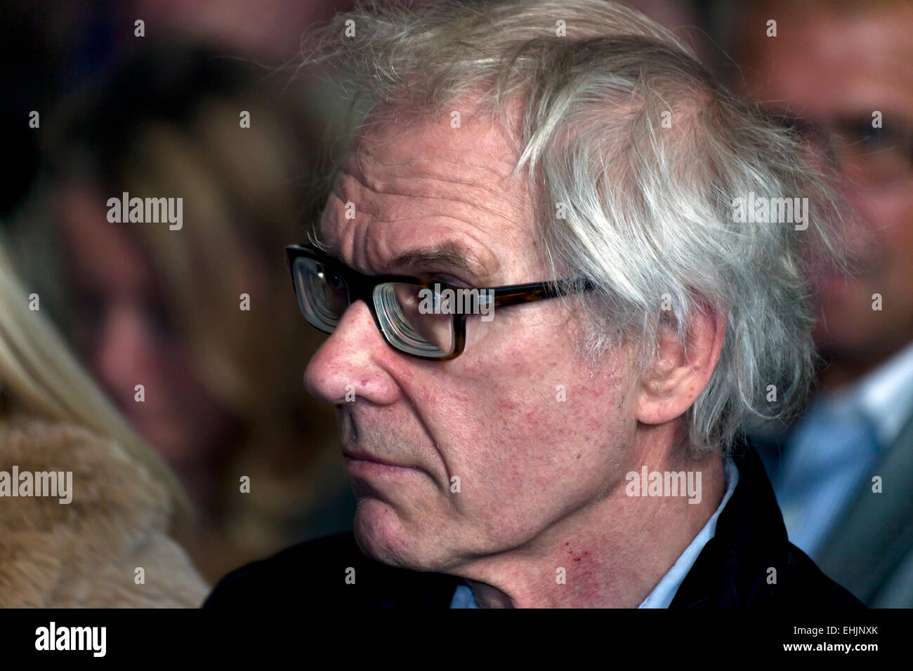 Copenhagen, Denmark, March 14, 2015: Lars Vilks, Swedish Mohammed ...