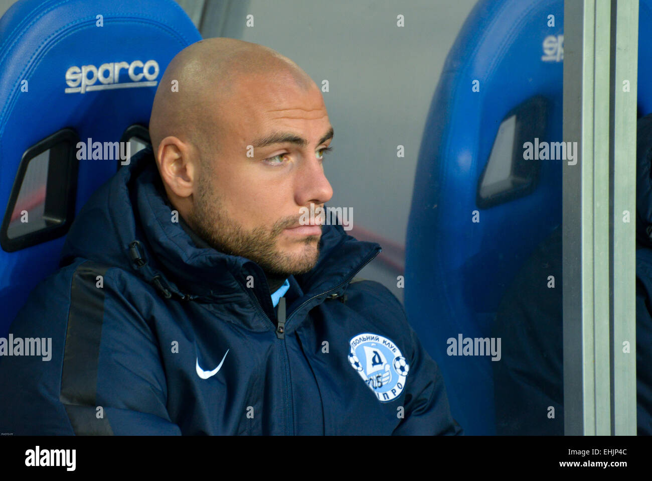 Jaba Kankava during the match between FC Dnipro and FC Volyn at Stadium ...