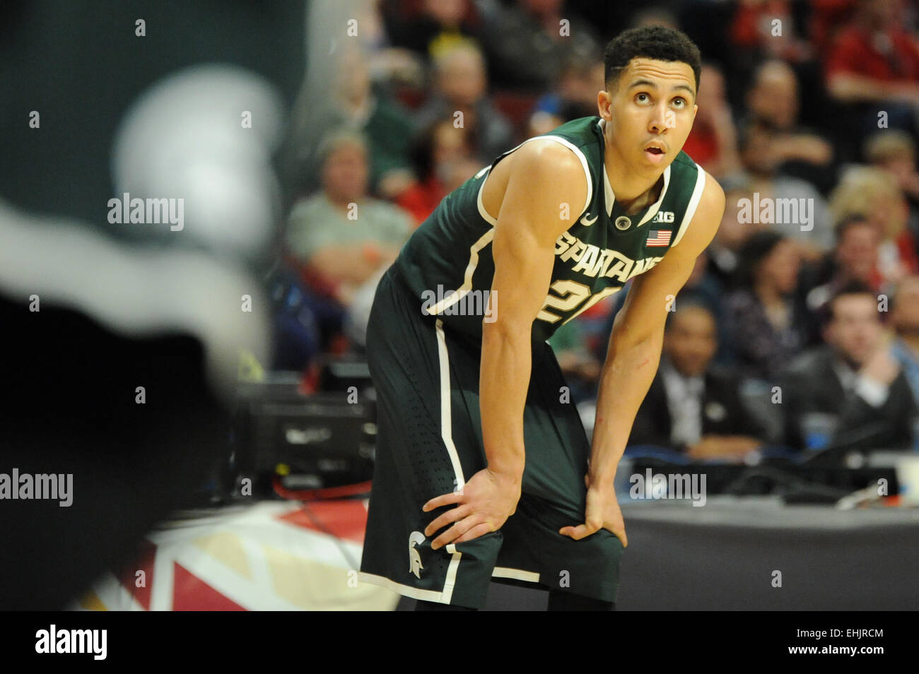 The Championship Game. 14th Mar, 2015. Michigan State Spartans guard ...