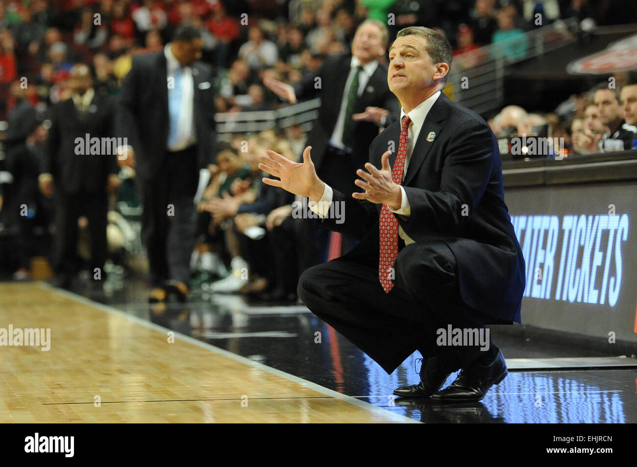 The Championship Game. 14th Mar, 2015. Maryland Terrapins head coach ...