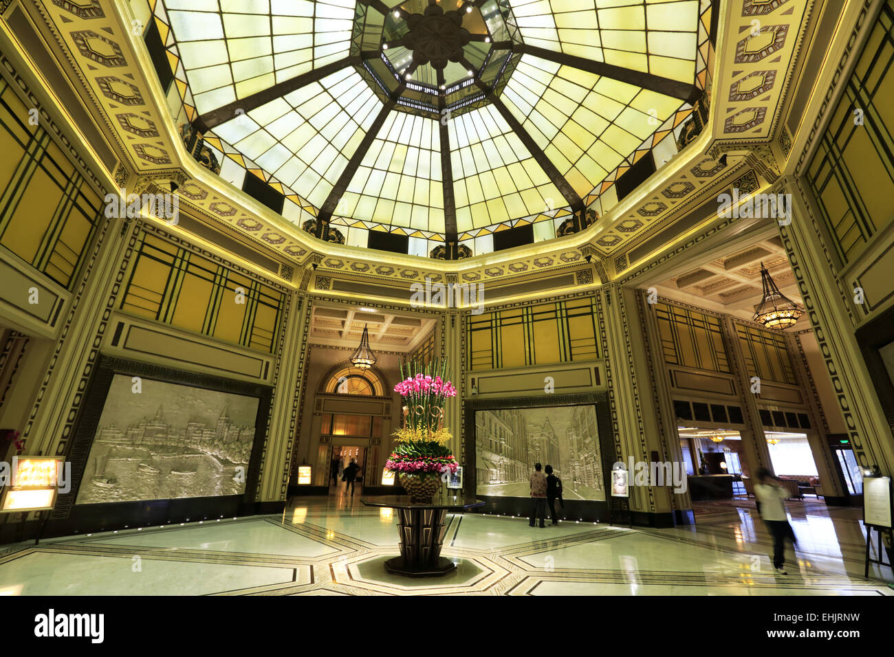 Shanghai Architecture Art Deco Stock Photos & Shanghai Architecture Art ...