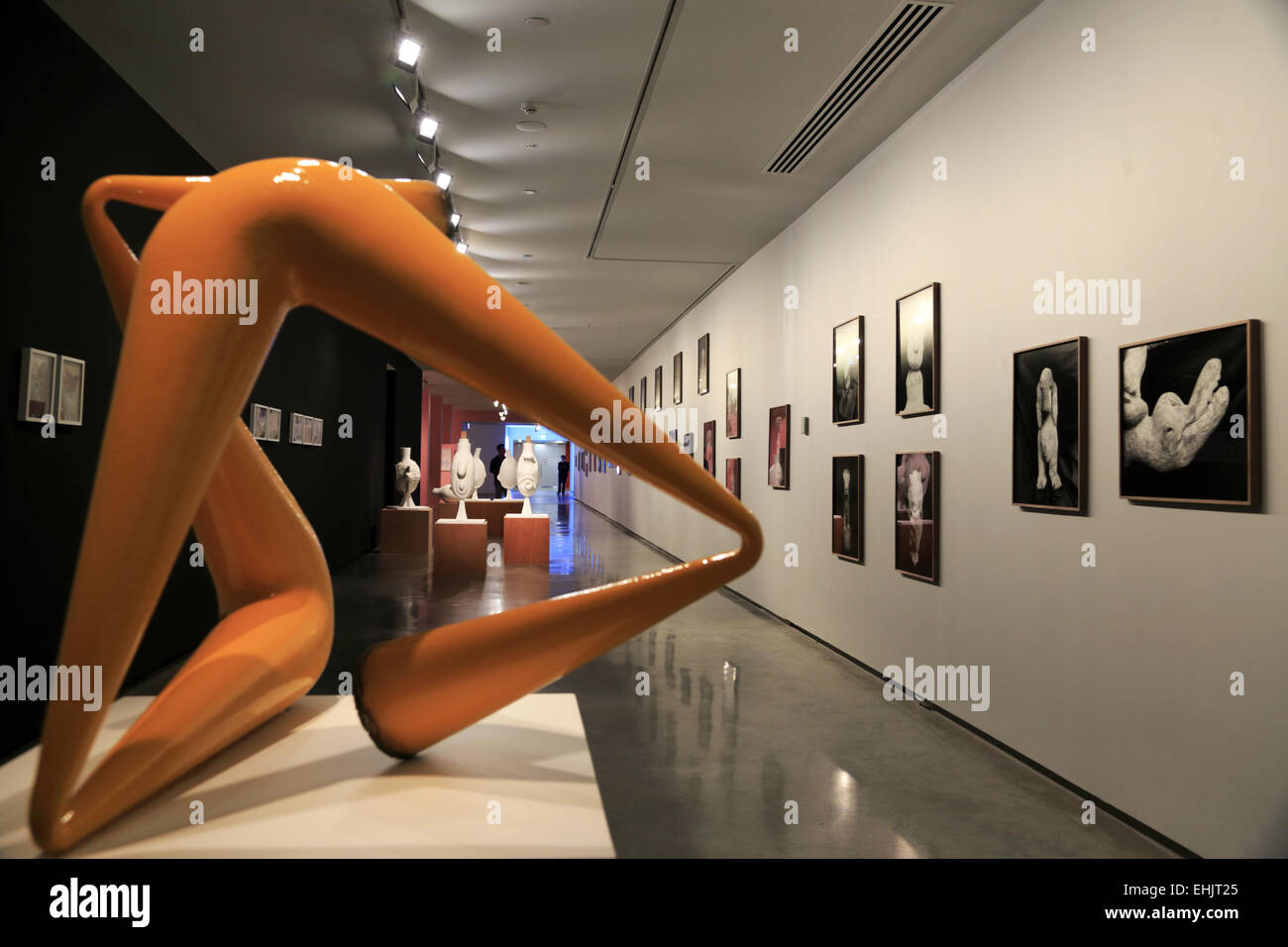 Interior view of Museum of Contemporary Art Australia, Sydney ...