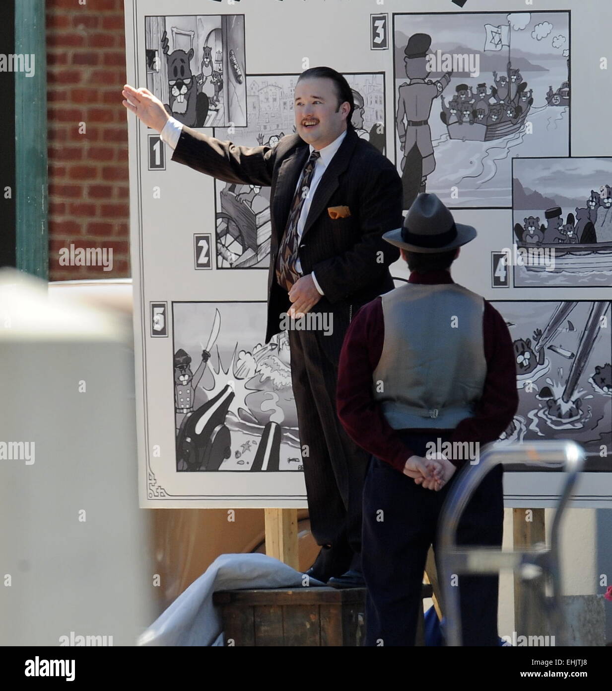 Actor Haley Joel Osment plays a nazi in the new movie 'Yoga Hosers ...