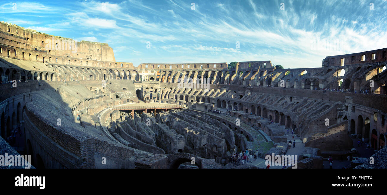Rome coliseum lens flare hi-res stock photography and images - Alamy