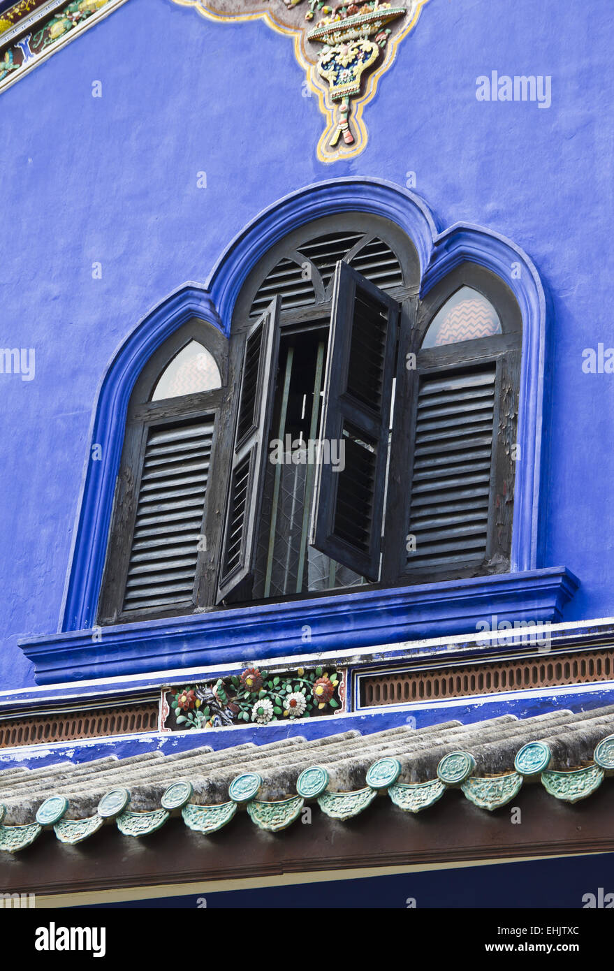 Cheong Fatt Tze's Blue Mansion in Georgetown, Penang, Malaysia Stock ...