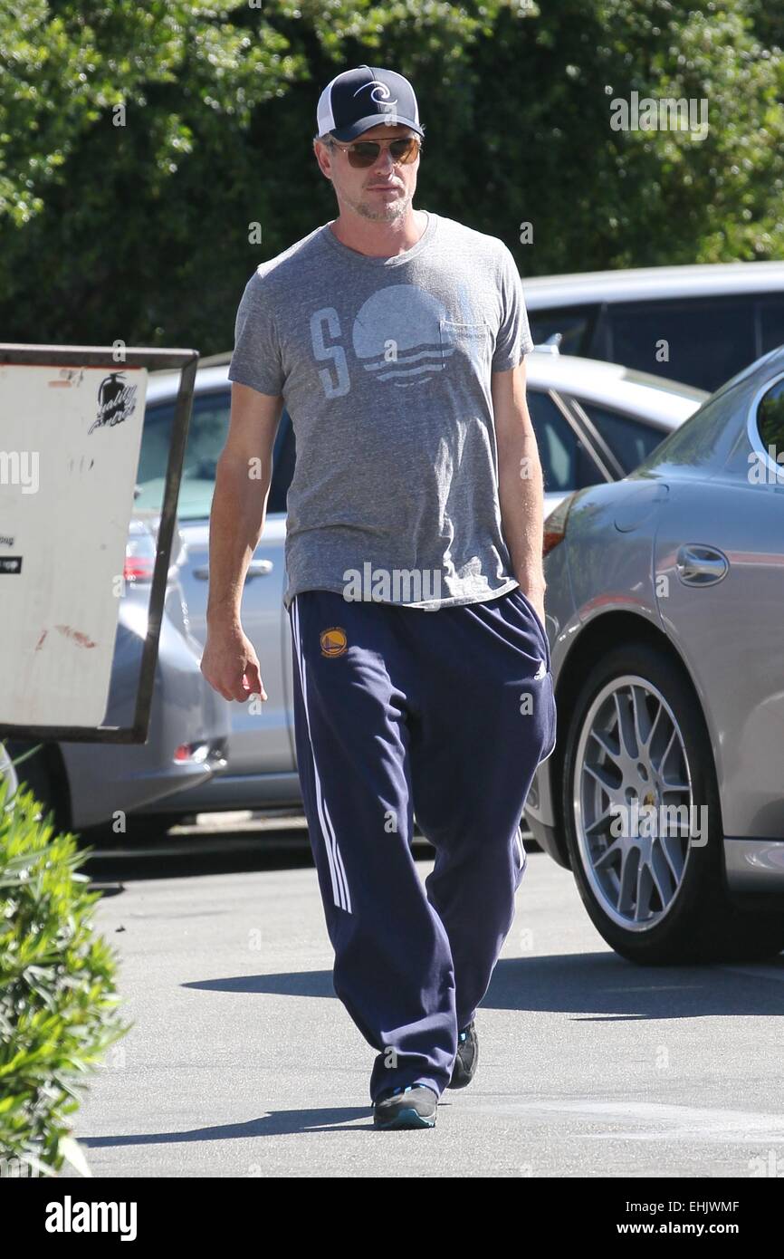 Eric Dane heads to a gym Featuring: Eric Dane Where: Los Angeles ...