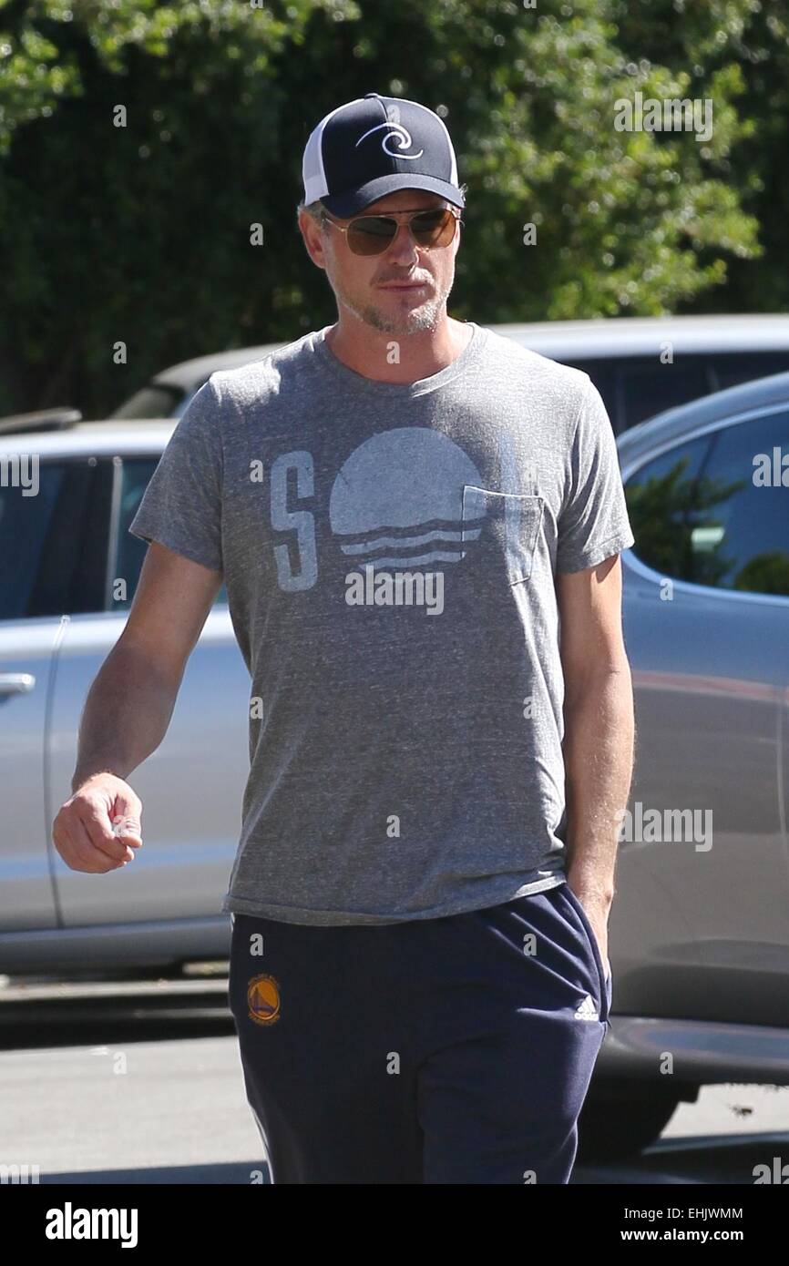 Eric Dane heads to a gym Featuring: Eric Dane Where: Los Angeles ...
