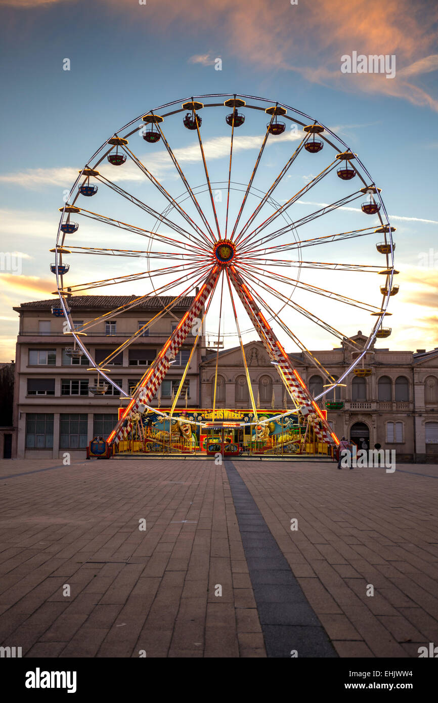 Ferris wheel in south france hi-res stock photography and images - Alamy