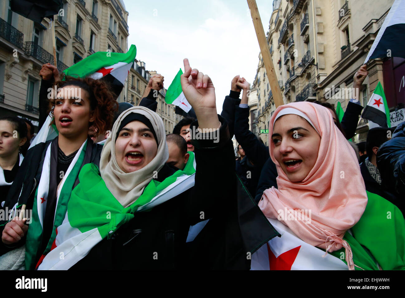 Human rights protest paris hi-res stock photography and images - Alamy