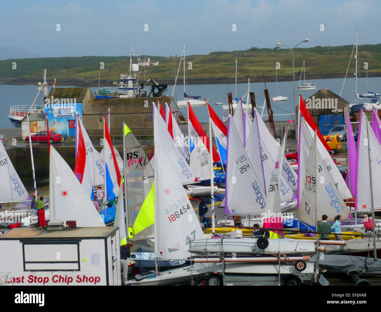 baltimore harbour west cork ireland Stock Photo - Alamy