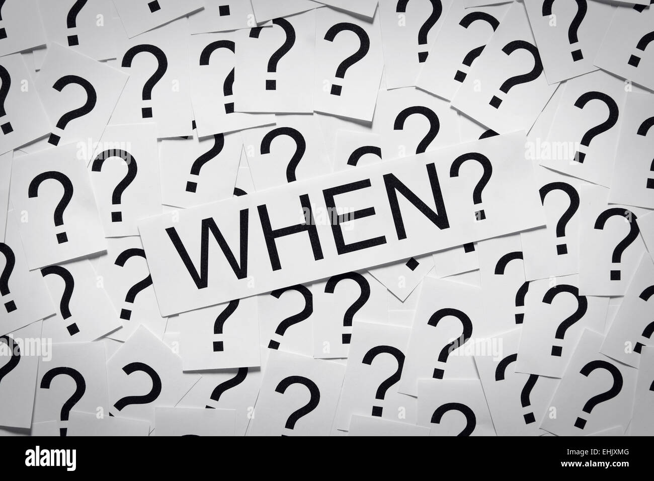 Multiple question marks hi-res stock photography and images - Alamy