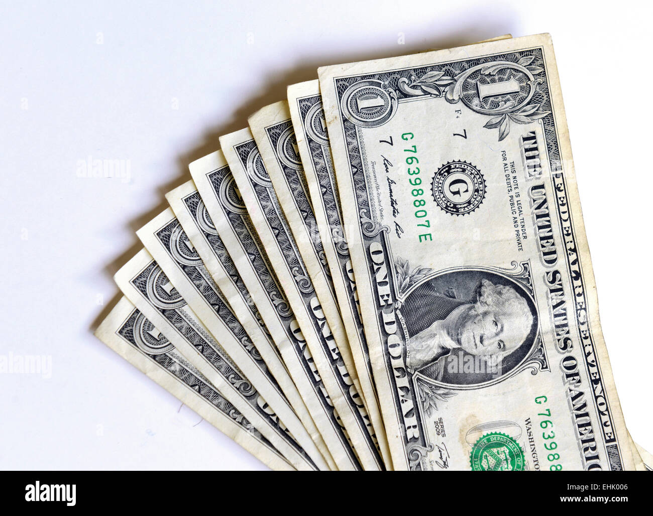 US dollar bills currency Stock Photo - Alamy
