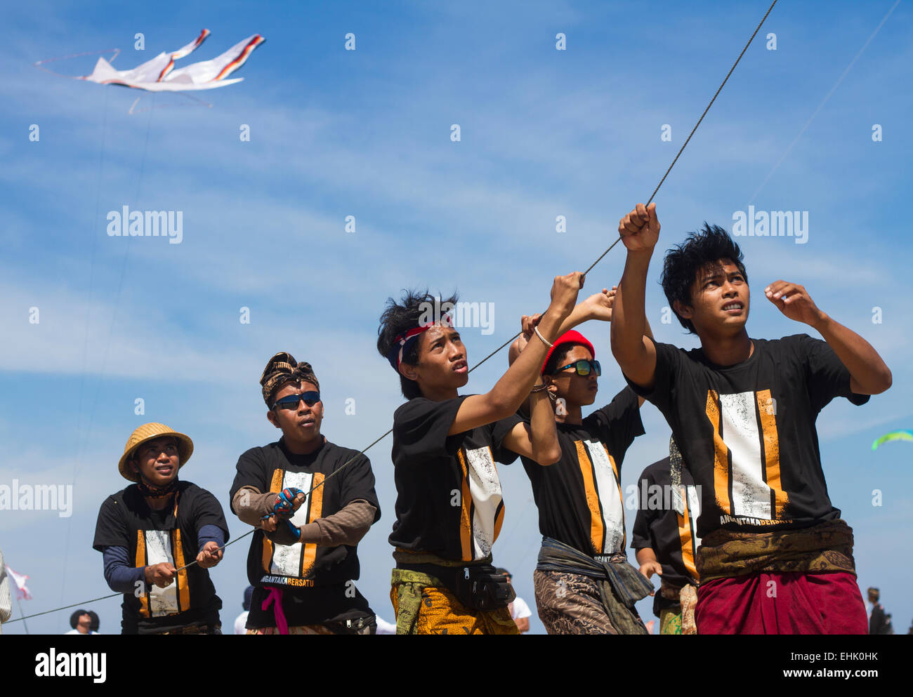 Balinese kite festival Stock Photo - Alamy