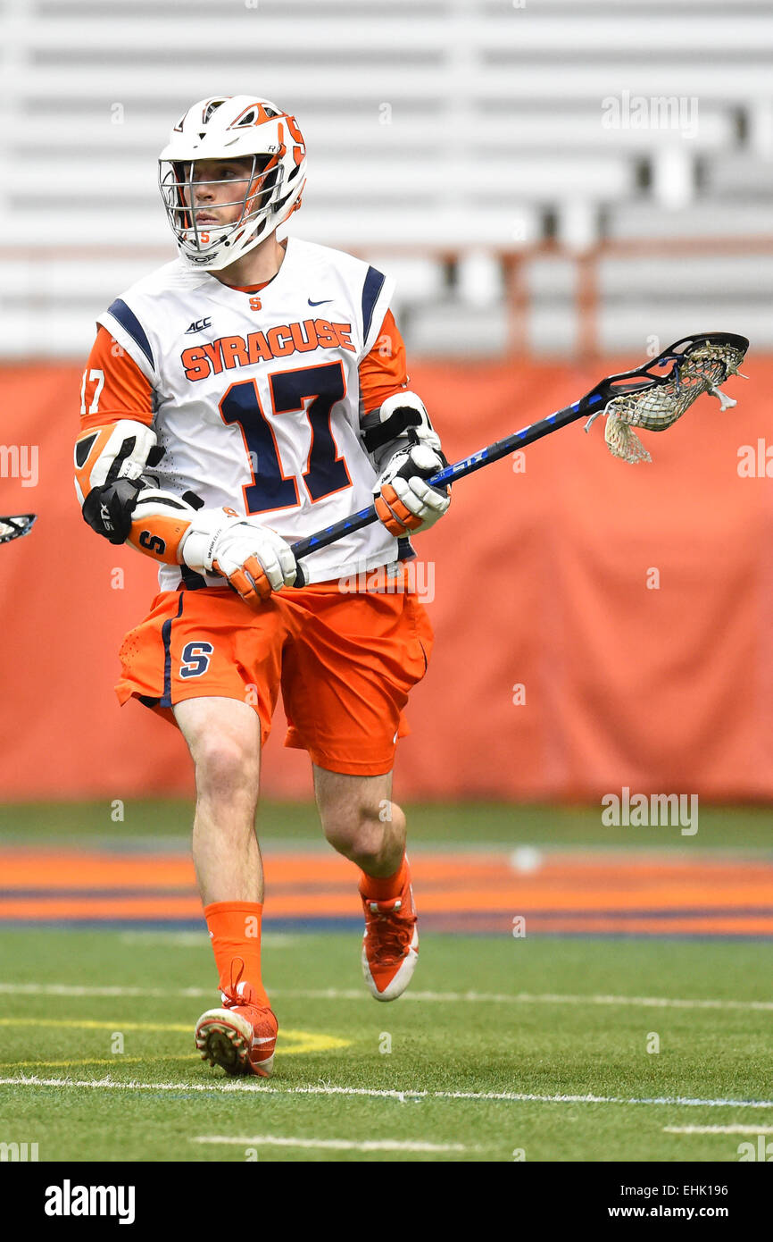 Syracuse, New York, USA. 14th Mar, 2015. Syracuse Orange attackman ...