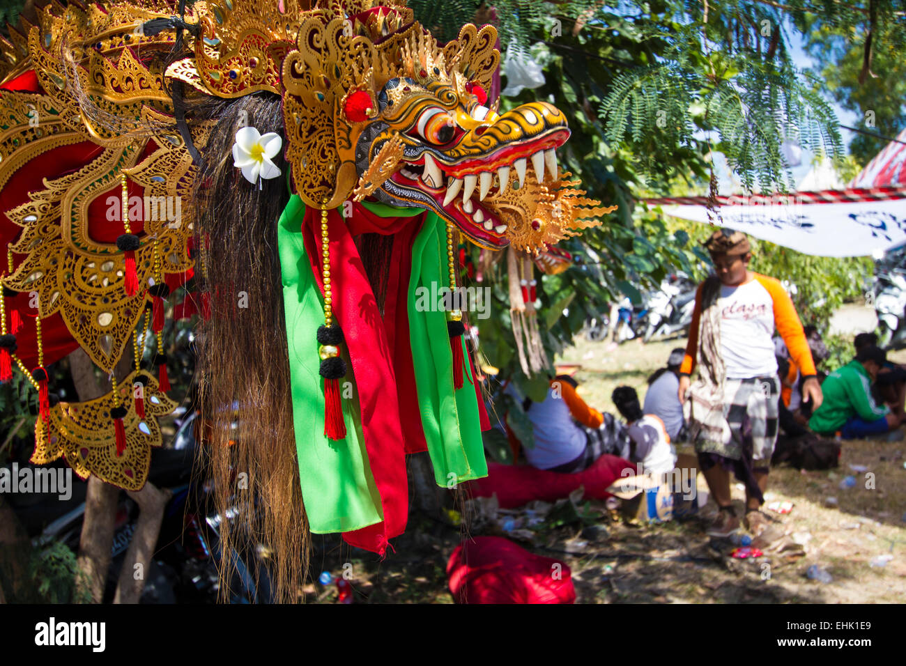 Balinese kite festival Stock Photo - Alamy