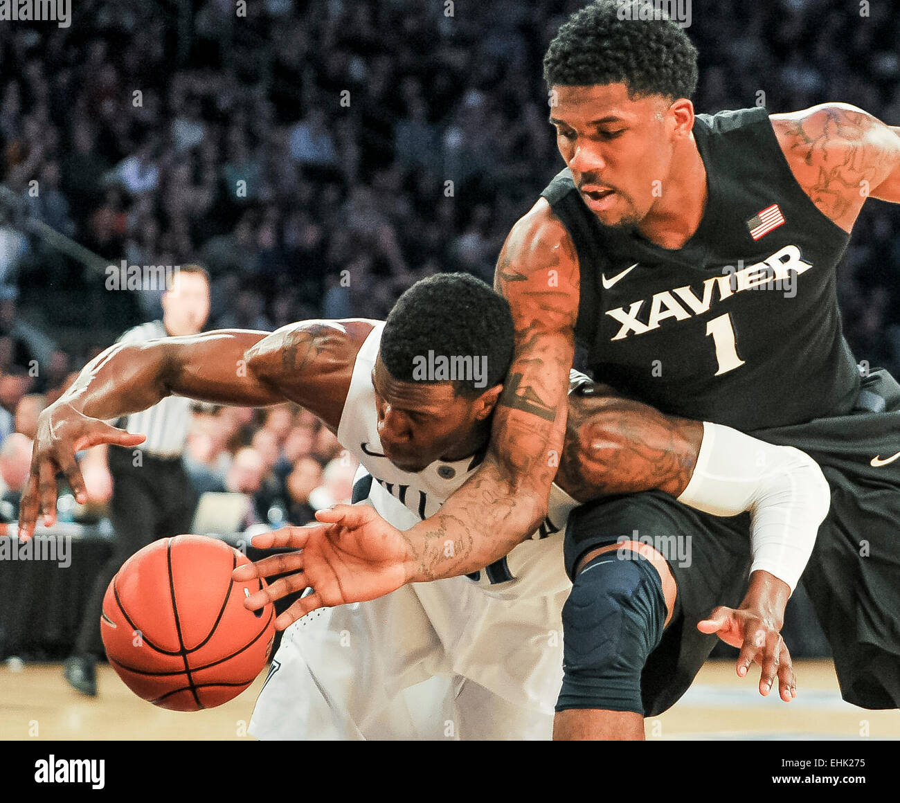 New York, NY, USA. 14th Mar, 2015. March 14, 2015: Xavier sophomore ...