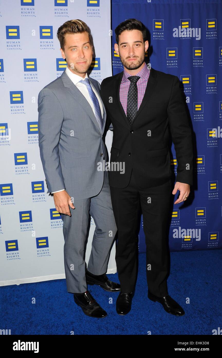 Los Angeles, CA, USA. 14th Mar, 2015. Lance Bass, Michael Turchin at ...
