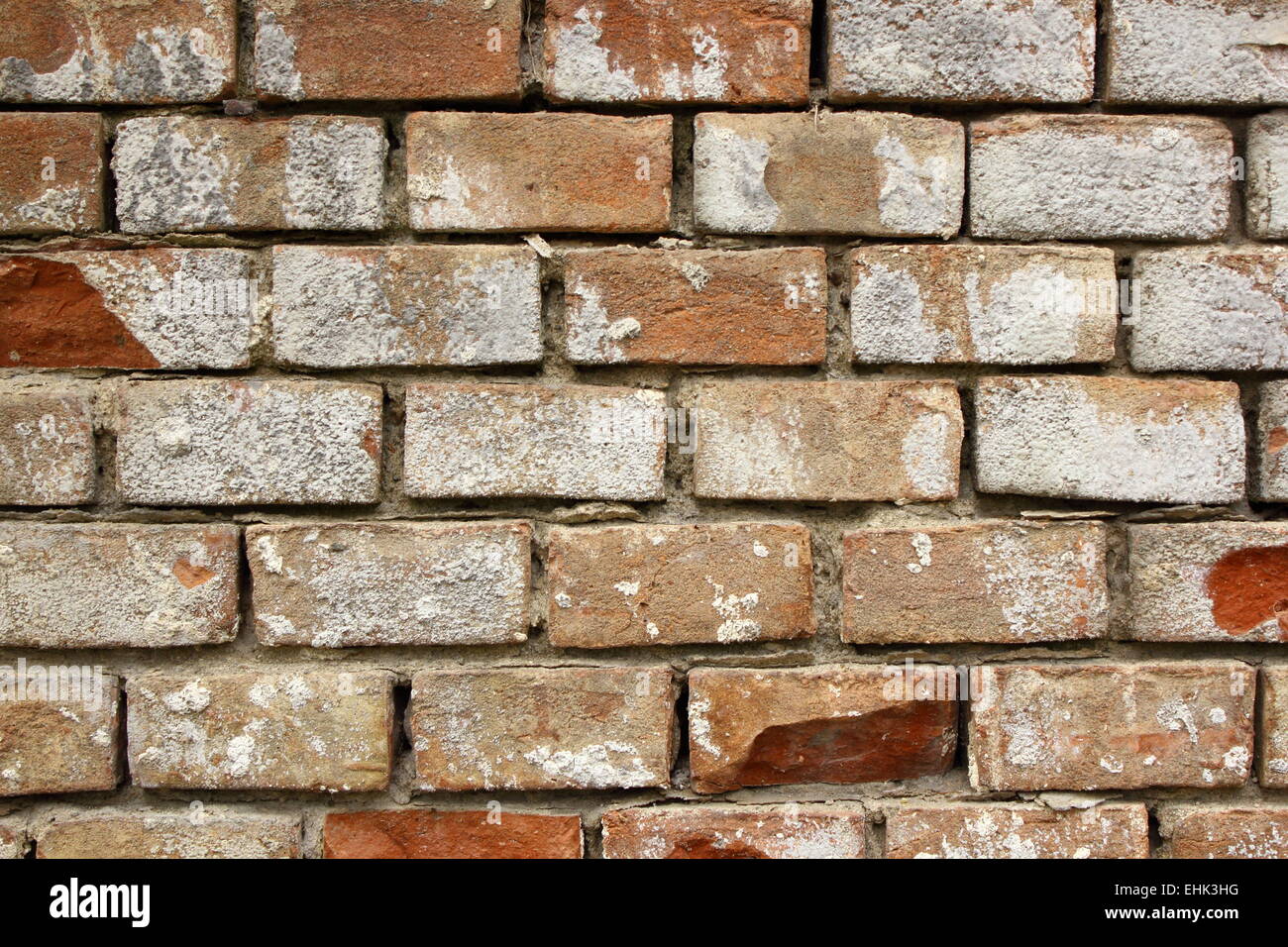 damaged old bricks pattern Stock Photo - Alamy