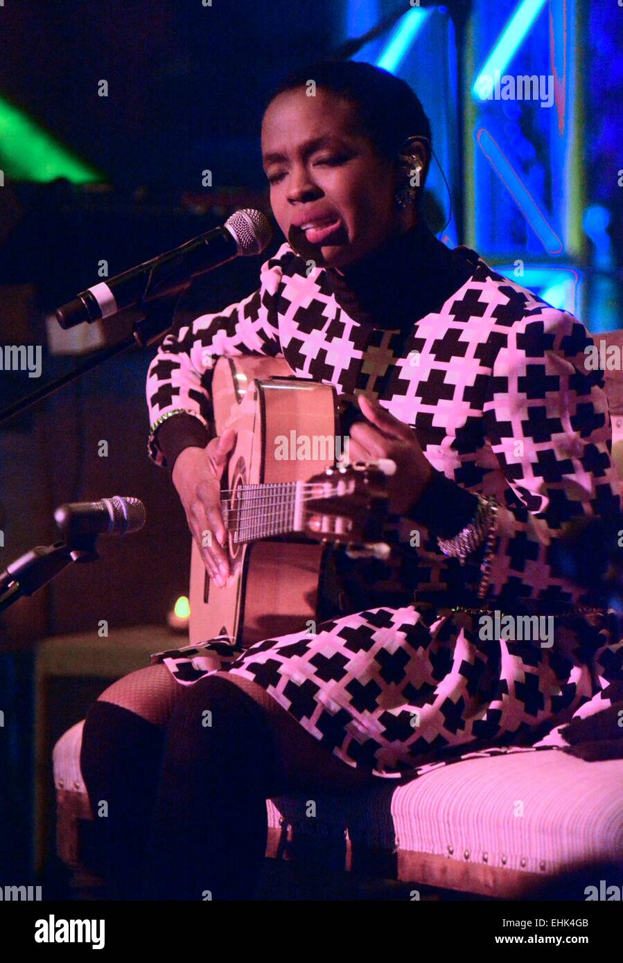 New York, NY, USA. 14th Mar, 2015. Lauryn Hill inside for Ms. Lauryn ...