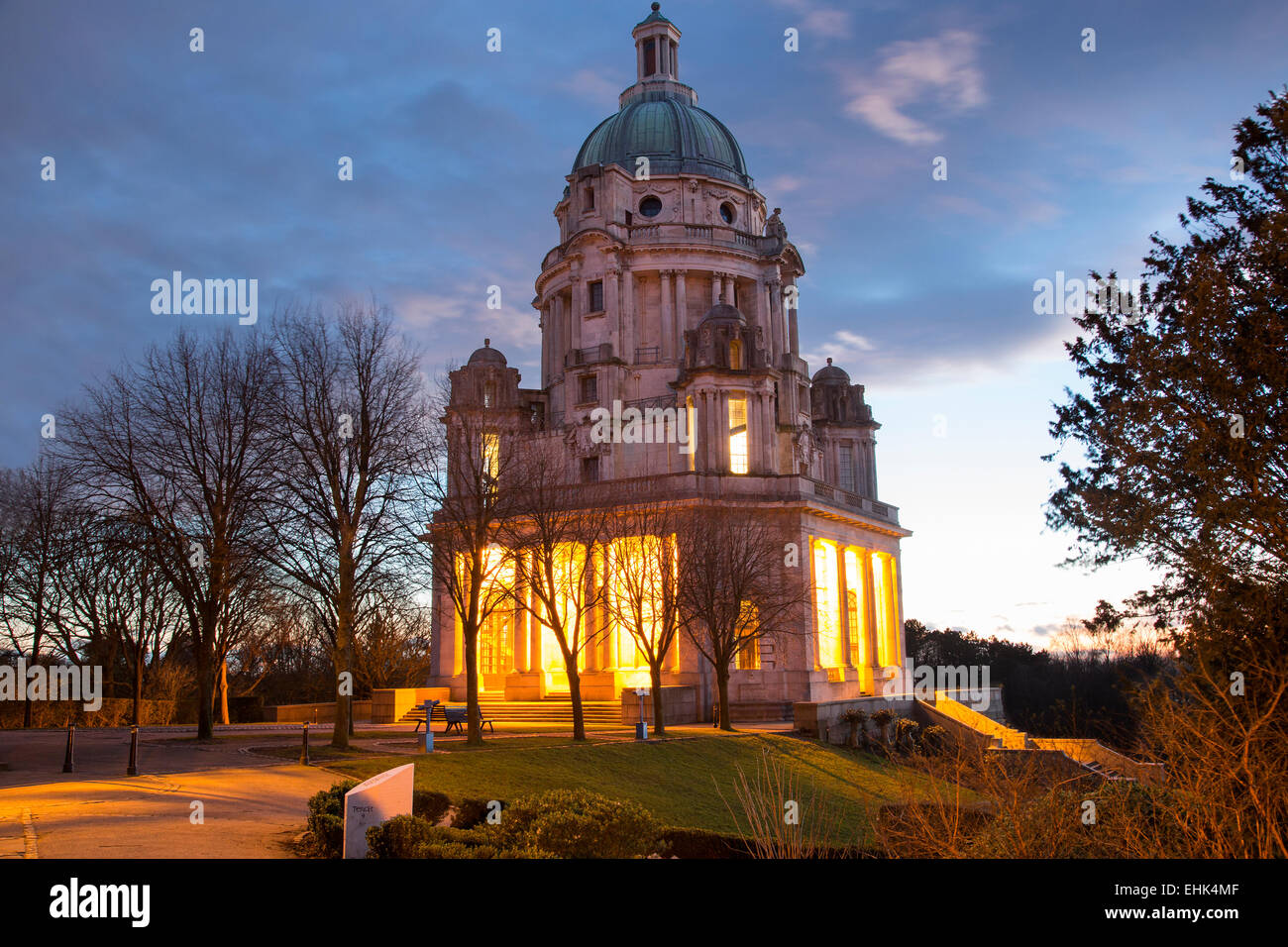 Ashton Memorial Lancaster Lancashire Stock Photo - Alamy
