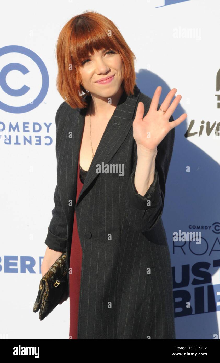 Los Angeles, CA, USA. 14th Mar, 2015. Carly Rae Jepsen at arrivals for ...