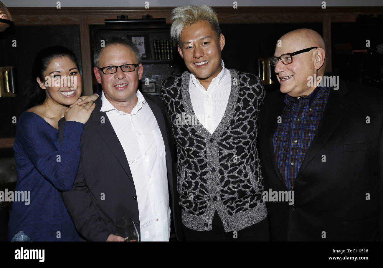 Cocktail party celebrating Broadway's Side Show held at the Library at ...