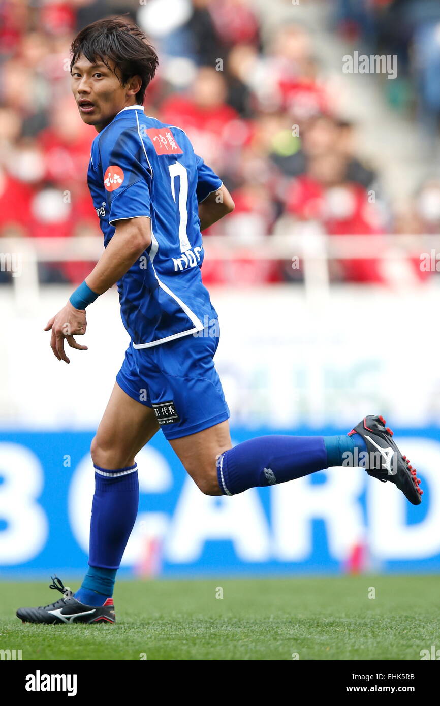 Saitama, Japan. 14th Mar, 2015. Ryosuke Matsuoka (Montedio) Football ...