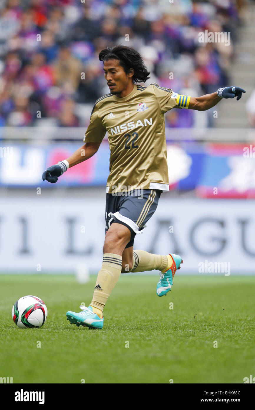 Tokyo, Japan. 13th Mar, 2015. Yuji Nakazawa (F Marinos) Football ...