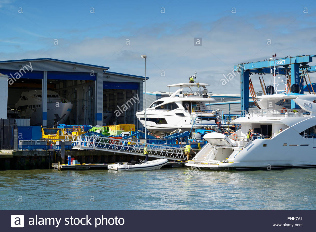 Sunseeker Dock High Resolution Stock Photography and Images - Alamy