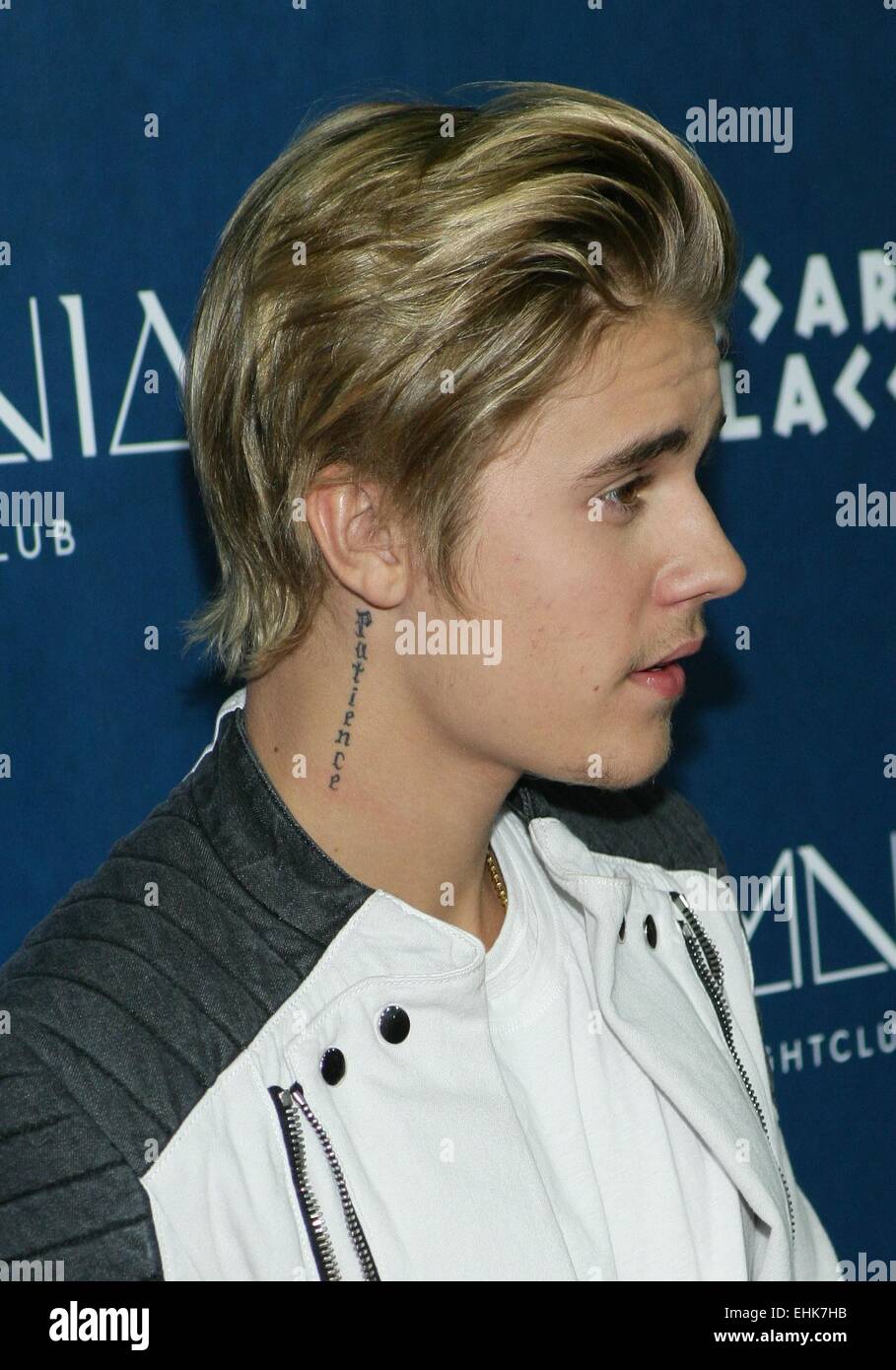 Justin bieber 21st birthday party hi-res stock photography and images ...