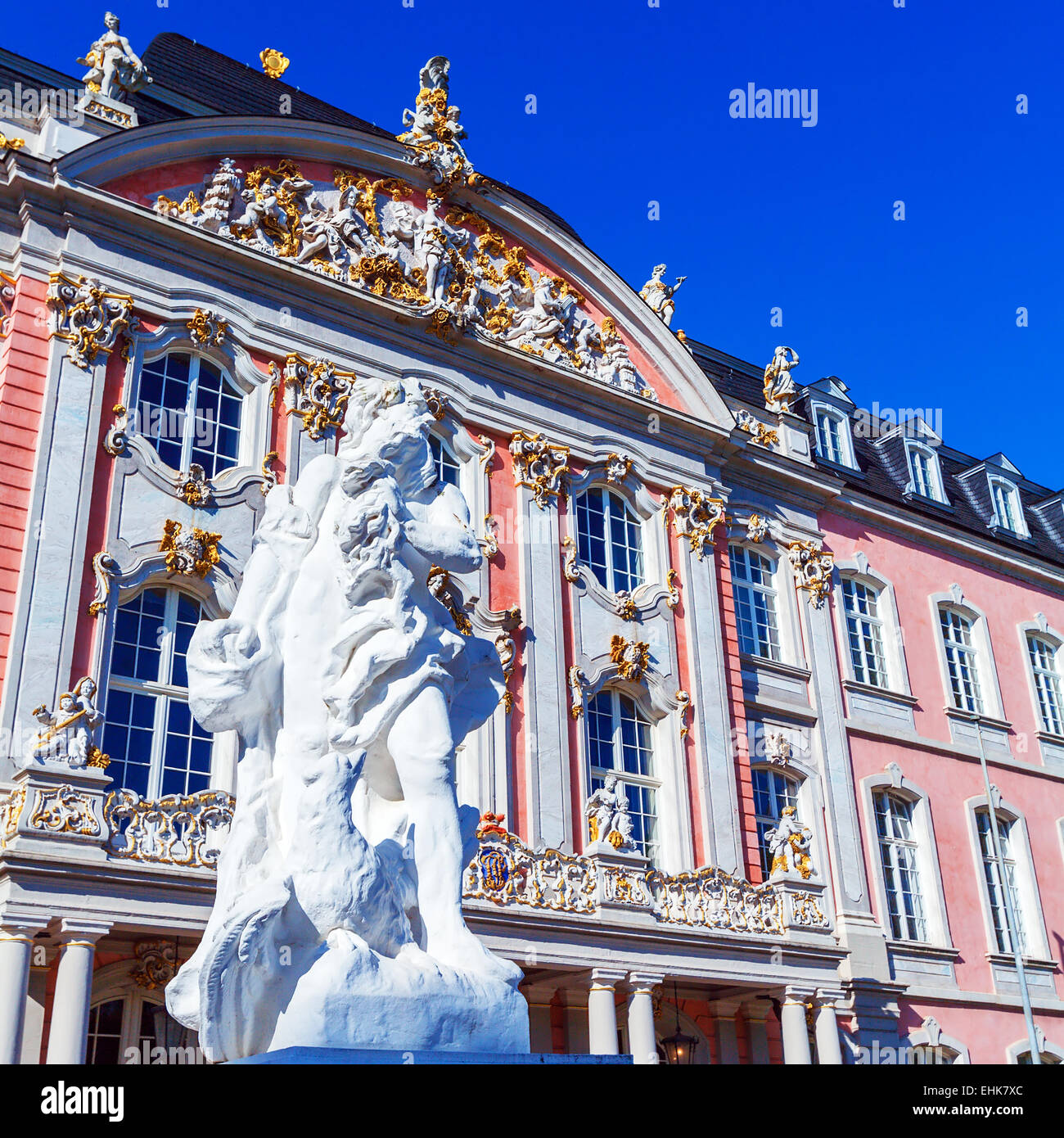 Baroque Kurfurstliches Palace, Trier, Germany Stock Photo - Alamy