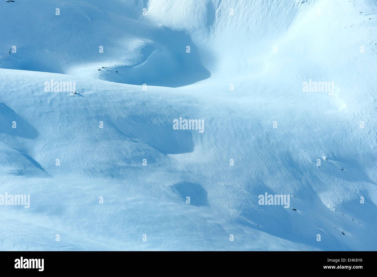 Otztal Alps winter landscape (Austria). Nature background Stock Photo ...