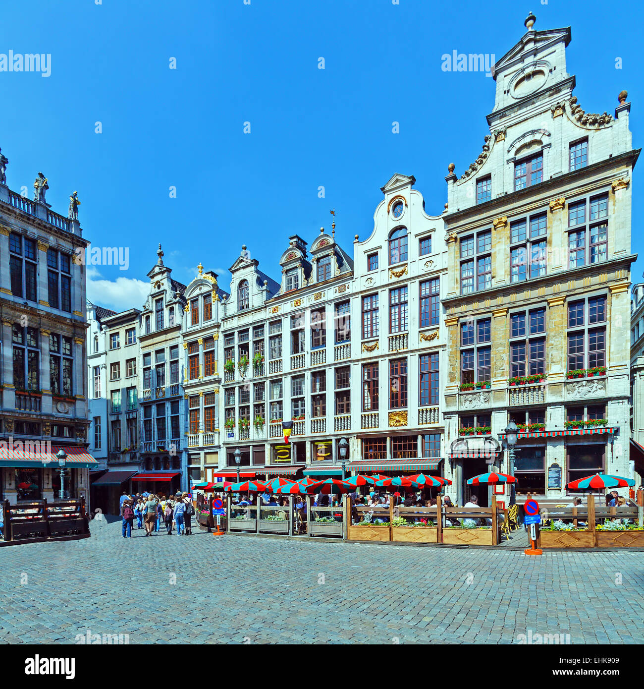 Guild houses grand place hi-res stock photography and images - Alamy