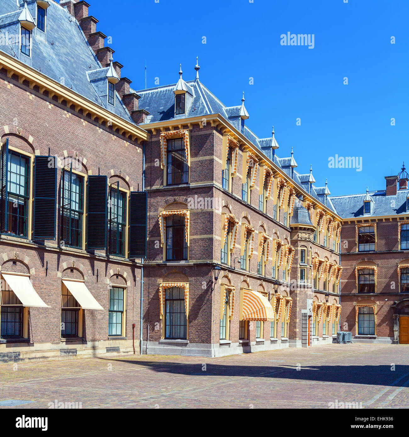 Inner Yard of Binnenhof, The Hague, Netherlands Stock Photo - Alamy