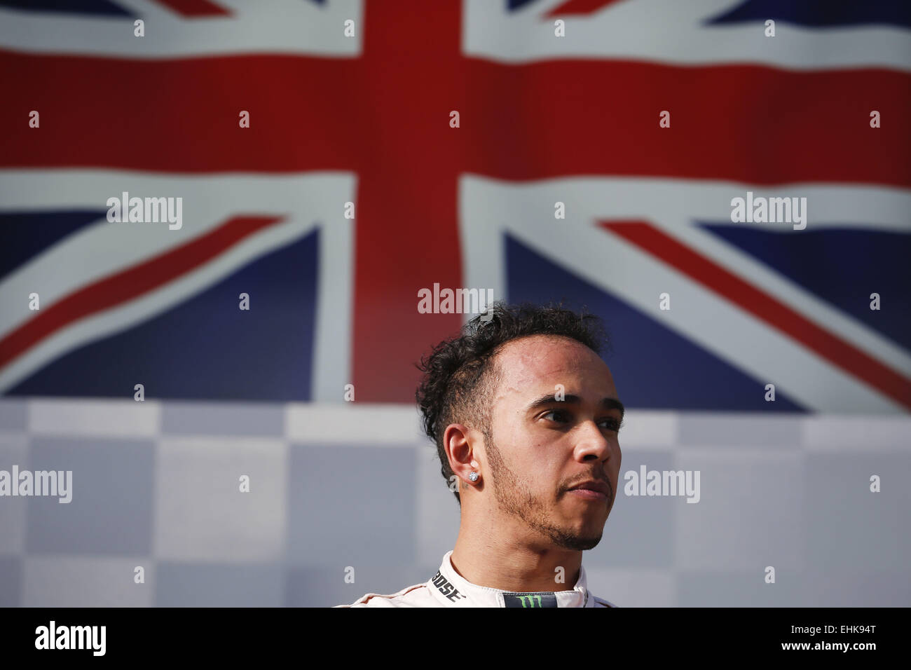 Melbourne, Australia. 15th Mar, 2015. LEWIS HAMILTON of Great Britain ...