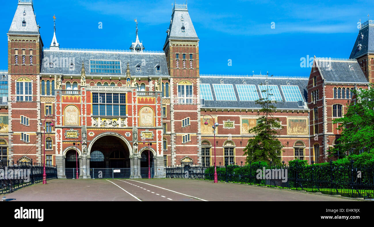 Rijksmuseum, Dutch national museum (1876-1885) in Amsterdam ...