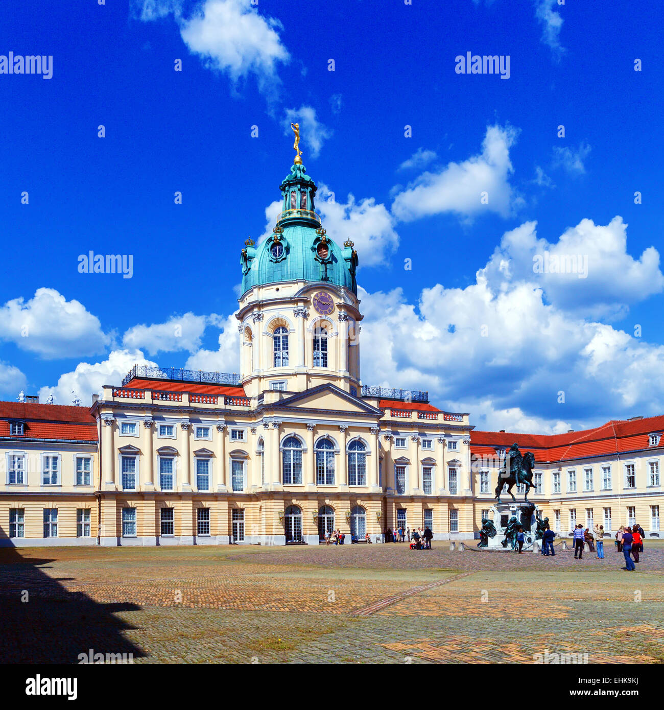 Schloss Charlottenburg (Charlottenburg Palace) (1701-1712) designed by ...