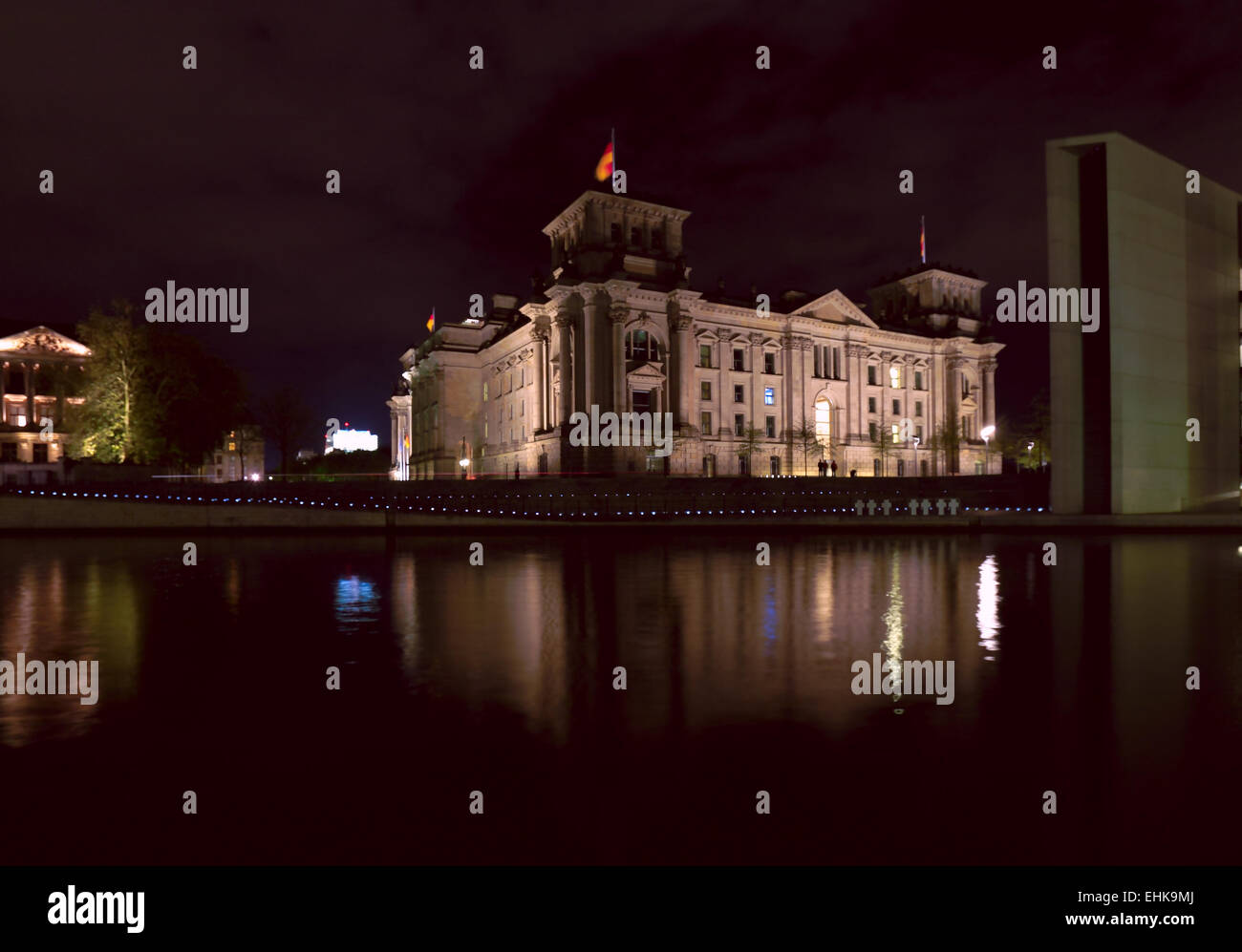 The Reichstag building (1884-1894) seat of the German parliament ...