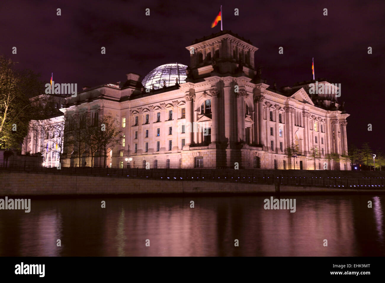 The Reichstag building (1884-1894) seat of the German parliament ...