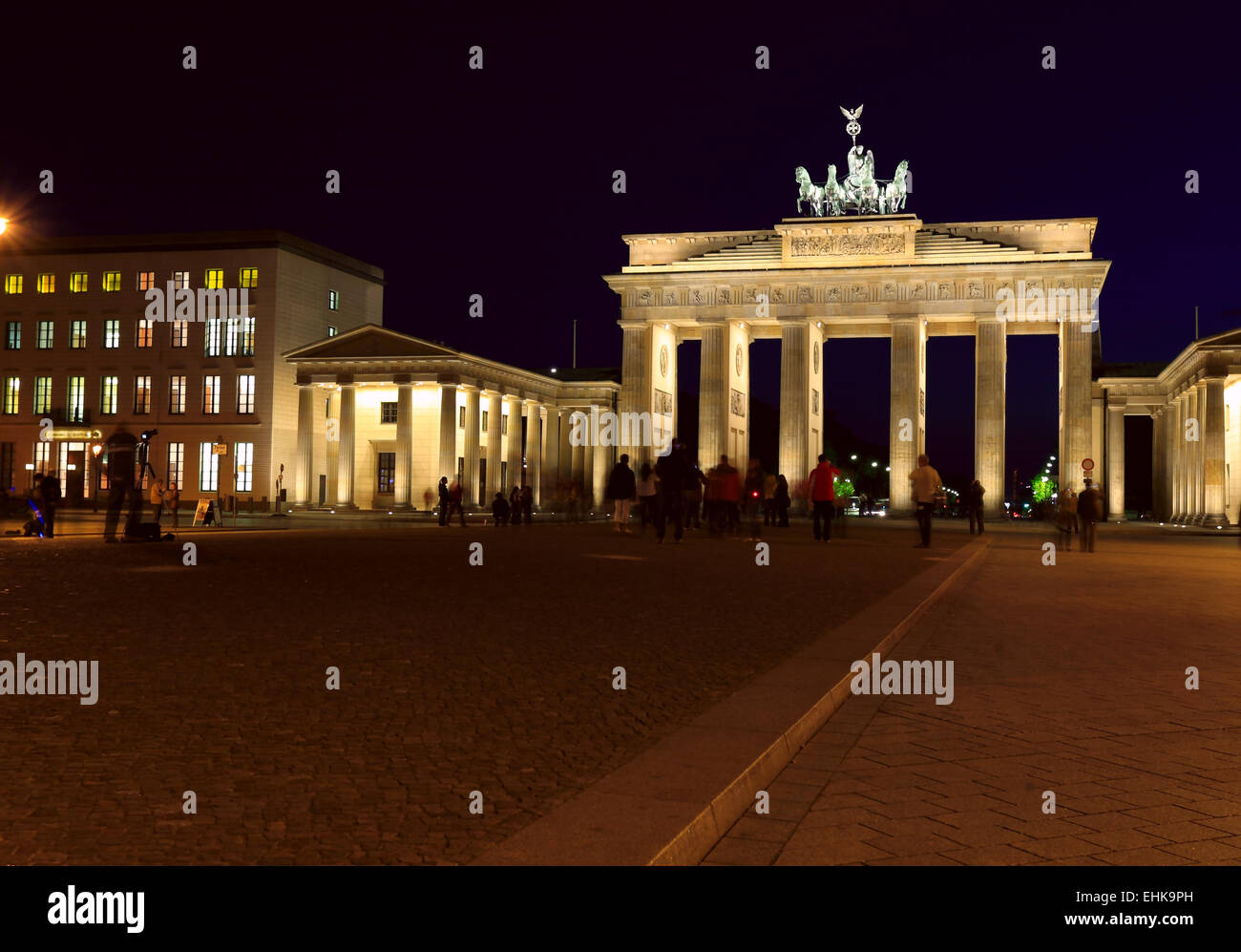 Brandenburger Tor (The Brandenburg Gate) (1788-1791) designed by Carl ...
