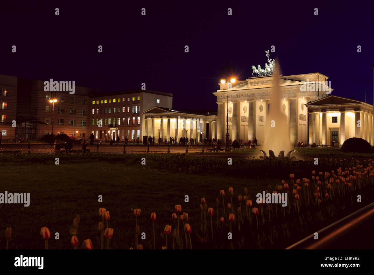 Brandenburger Tor (The Brandenburg Gate) (1788-1791) designed by Carl ...