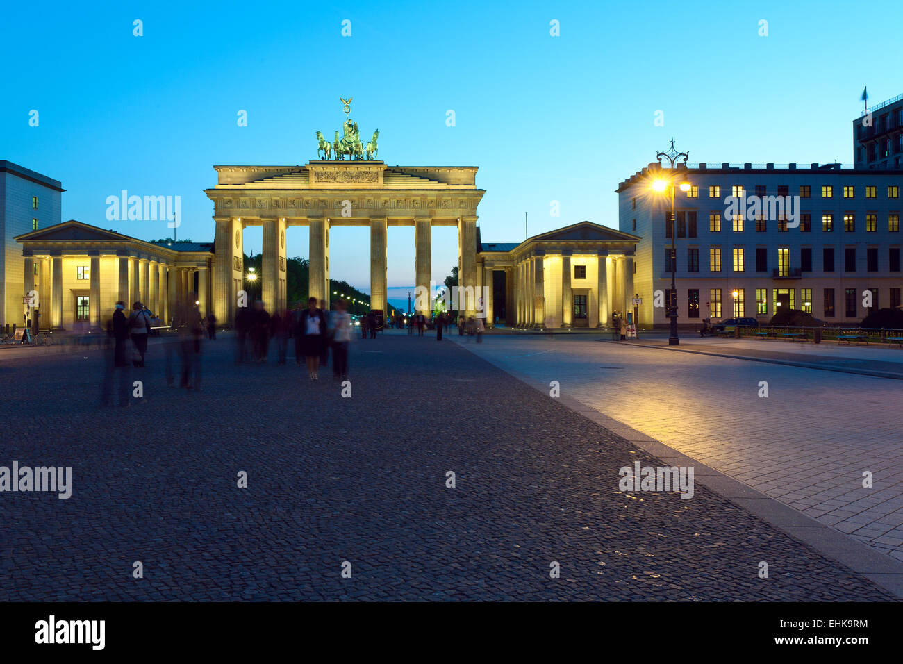 Brandenburger Tor (The Brandenburg Gate) (1788-1791) designed by Carl ...