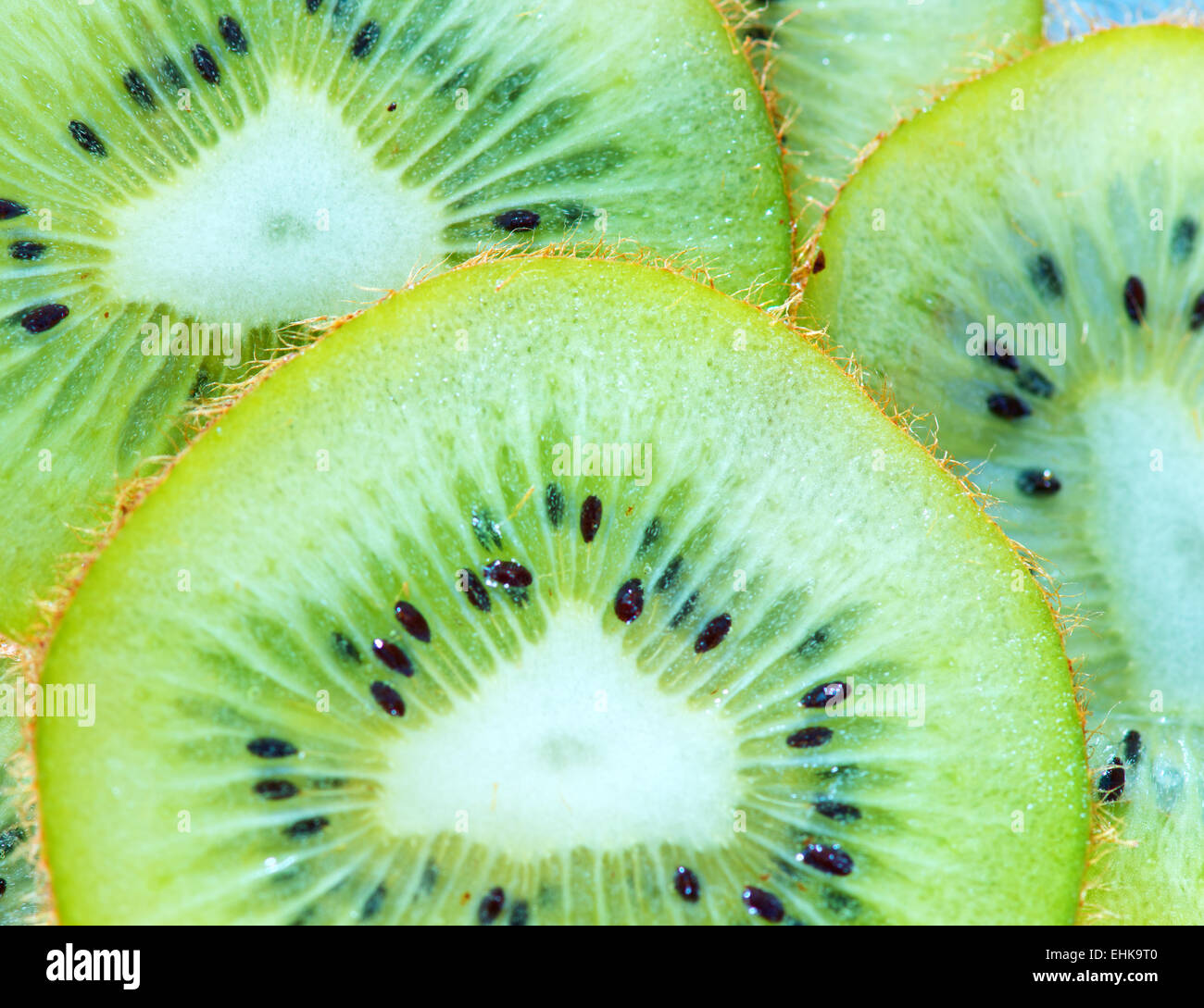 fresh kiwi, sliced of fresh kiwi, kiwi background Stock Photo - Alamy