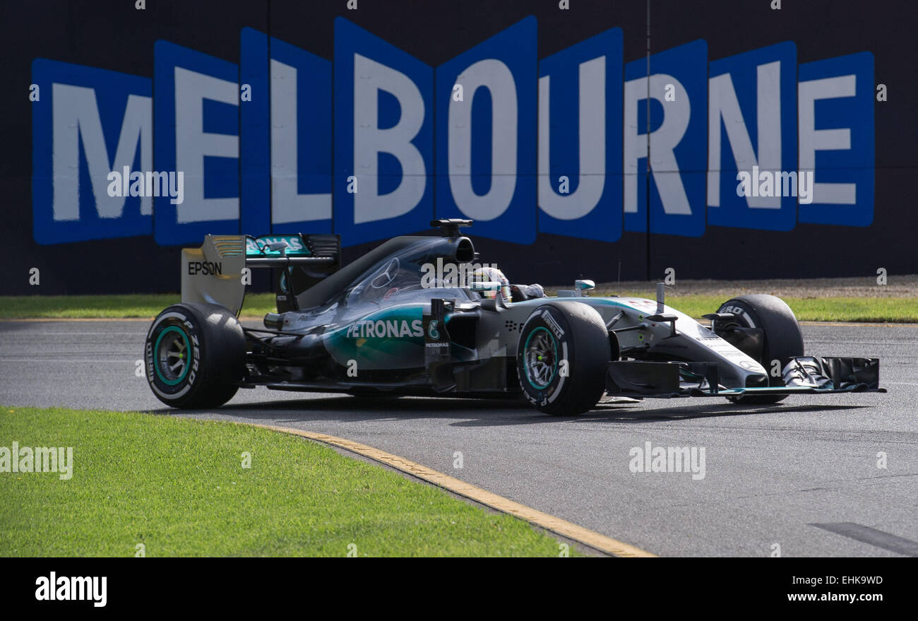 Lewis hamilton formula 1 australia hi-res stock photography and images ...