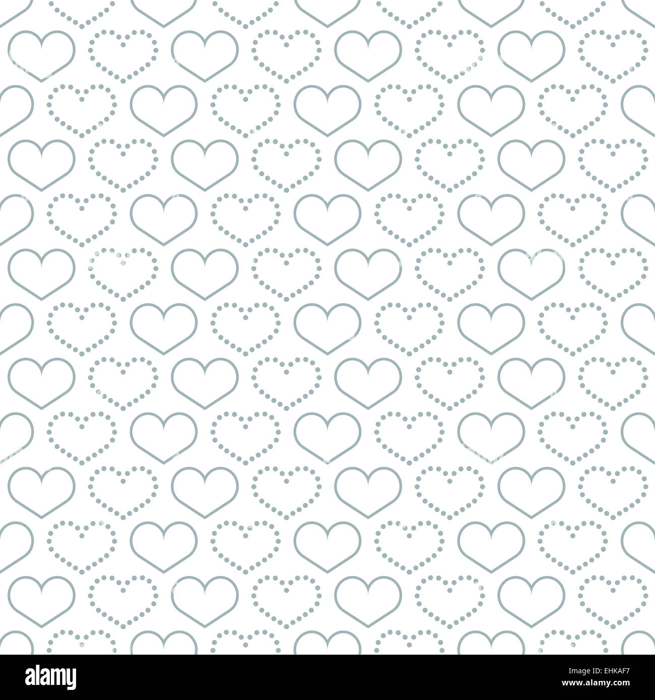 Simple seamless pattern with heart symbol Stock Photo - Alamy