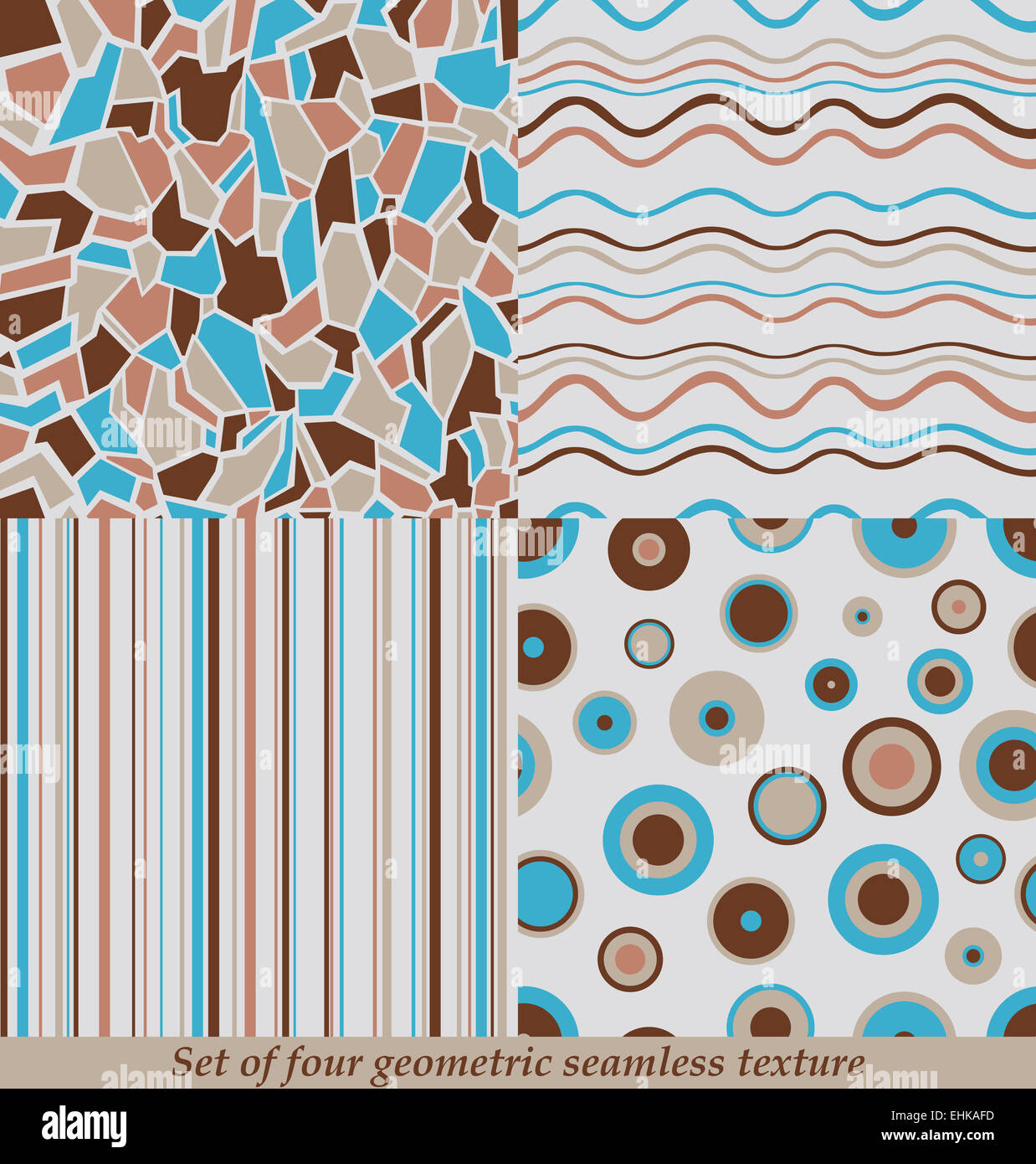 Trendy Colorful Seamless Patterns,collection Stock Photo - Alamy