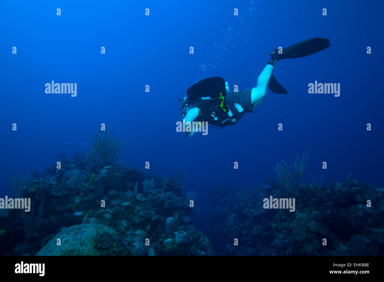 Scuba tank air bubbles hi-res stock photography and images - Alamy