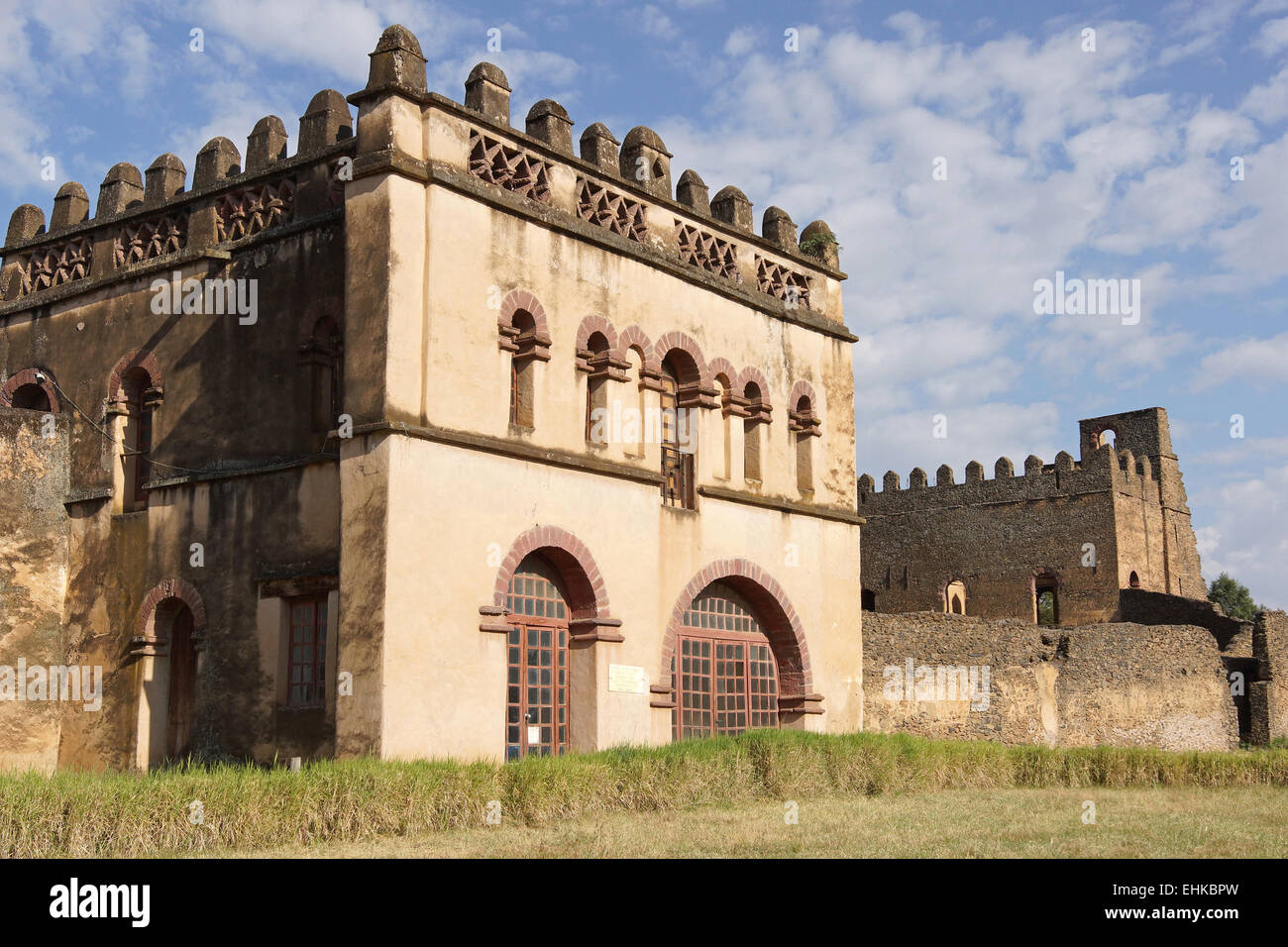 Ruins of the palaces of Gondar, Ethiopia, Africa Stock Photo - Alamy