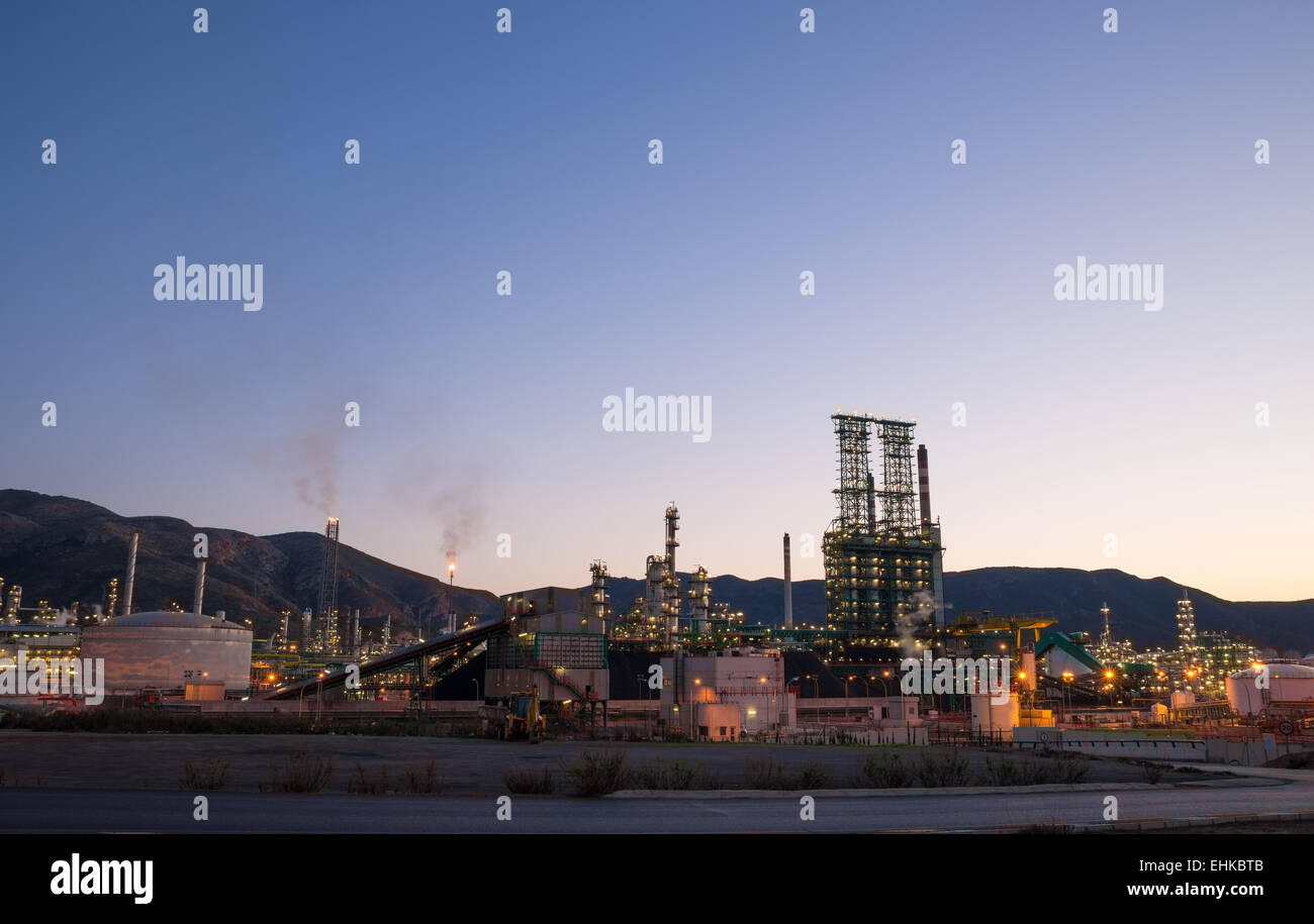 Petrochemical complex view hi-res stock photography and images - Alamy
